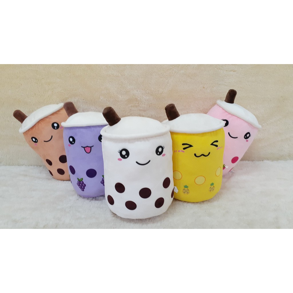 Boneka Boba Milk, Bantal Boba Milk ukuran M dan L | Shopee Indonesia