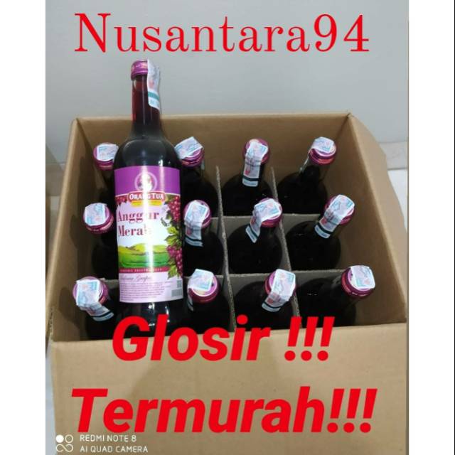 Jual Anggur Merah 620ml | Shopee Indonesia
