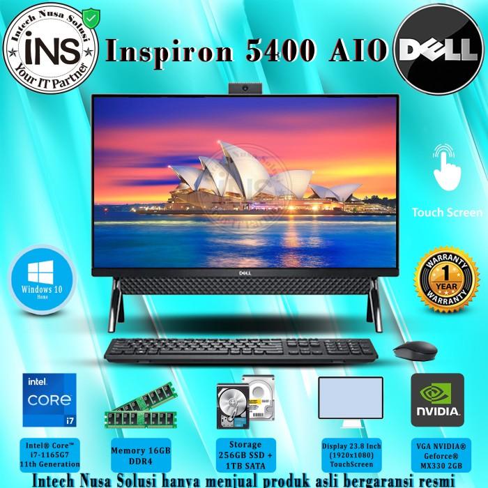 Jual DELL Inspiron AIO 5400 Touch I7-1165G7 16GB 1TB+256GB SSD VGA 2GB ...