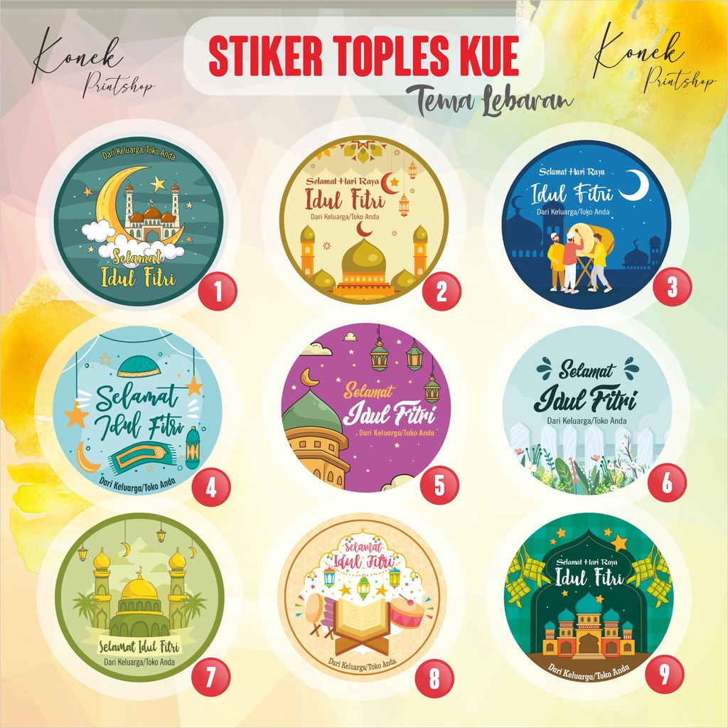 Jual Stiker Bulat Stiker Lebaran (Bisa Request Desain) Stiker Toples ... Jual Stiker Bulat Stiker Lebaran (Bisa Request Desain) Stiker Toples ...