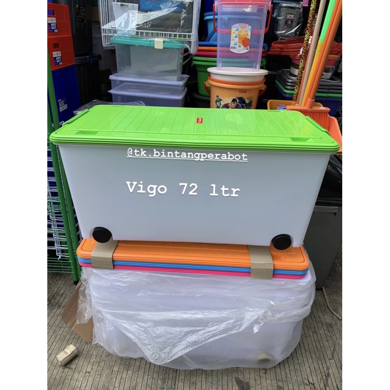 Jual Lion Star-Container Box VIGO 72 Liter/Kotak Penyimpanan Serbaguna ...
