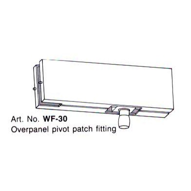 Jual Penjepit Pintu Kaca Glass Door Weider Overpanel Pivot Patch Fitting WF-30 | Shopee Indonesia