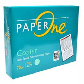 PAPER ONE KERTAS HVS 70GR A4 F4 KUARTO/ KERTAS FOTOCOPY / KERTAS PRINT ...