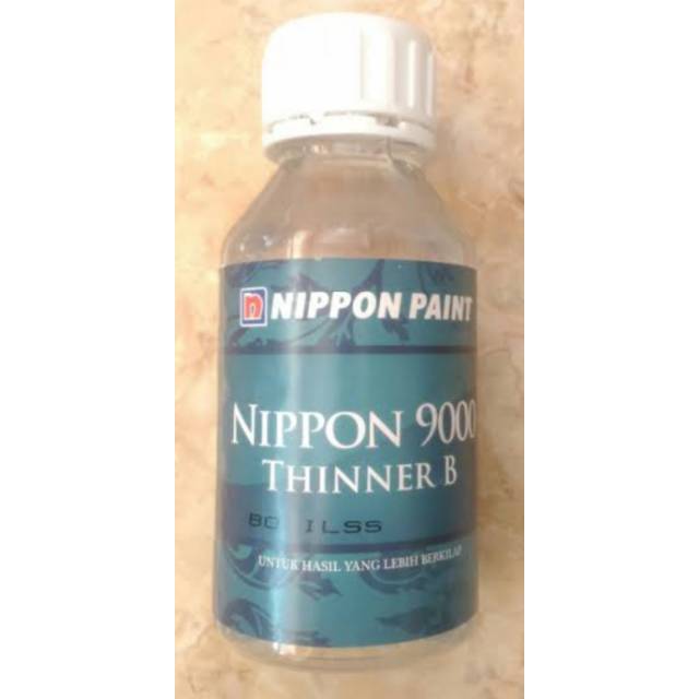 Jual Tiner B Nippon 9000 thinner B 0,5 liter | Shopee Indonesia