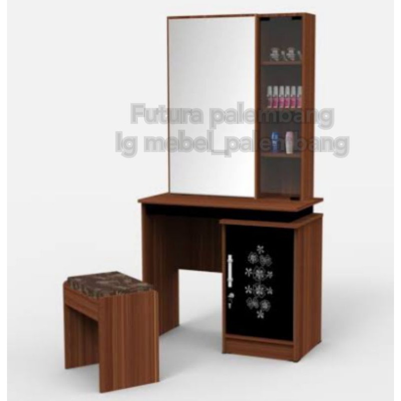 Jual meja rias kaca sliding kualitas bagus | Shopee Indonesia