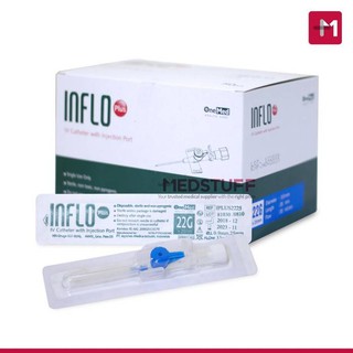 Jual Jarum Infus Inflo IV Catheter Plus Abbocath Abocath 20G 22G 24G ...