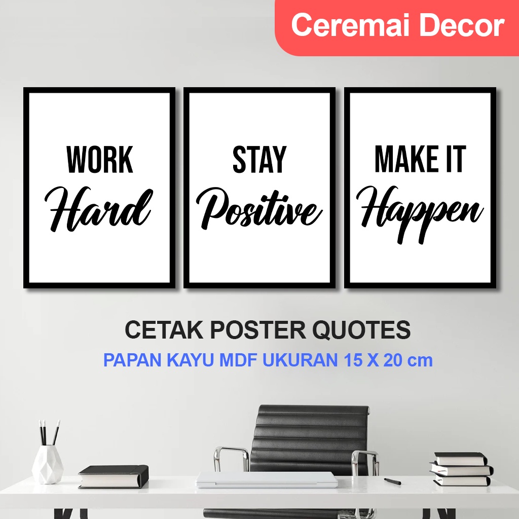 Jual CM DECOR - KATA MUTIARA QUOTES MOTIVASI HIASAN DINDING AESTHETIC ...