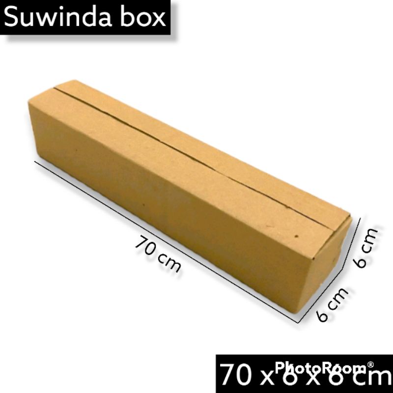 Jual Kardus karton uk. 70x6x6 cm Kotak panjang Box ST untuk packing ...