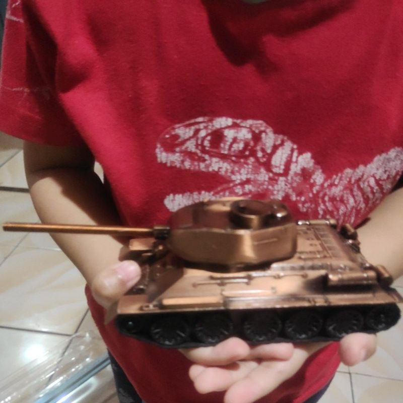 Jual diecast miniatur tank t34 tempur perang army militer TNI ad bahan ...