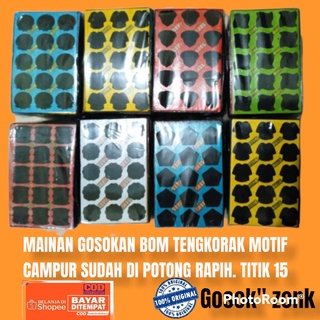 Jual MAINAN GOSOK GOSOKAN BOM 15-16-20 TITIK ISI 800 POTONG | Shopee ...