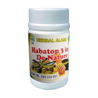 Jual HABBATUSSAUDA KAPSUL Herbal HABATOP 3 in 1 Obat Denature ...