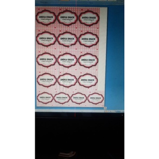 Jual Stiker PERSEGI PANJANG/OVAL cutting SEGIEMPAT | Shopee Indonesia