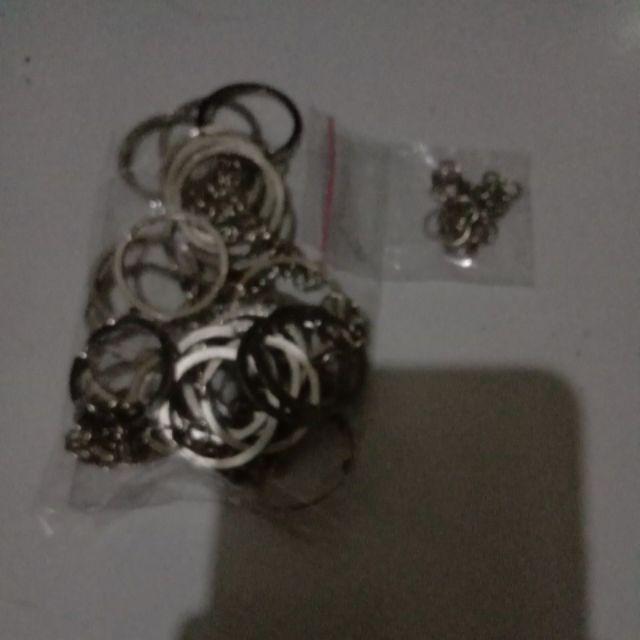 Ring Gantungan Kunci Gepeng Pipih Isi 25 Pcs | Shopee Indonesia