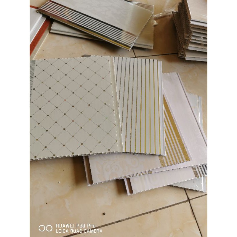 Jual plafon pvc potongan p25cm x lebar 20cm | Shopee Indonesia