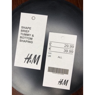Jual H&M LABEL TAG HANGTAG NAME TAG PRICE TAG MINIMAL ORDER 200 PCS PRINT 2 SISI | Shopee Indonesia