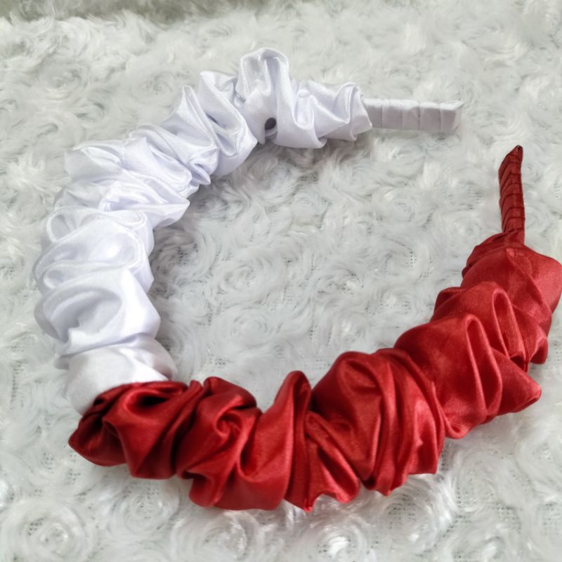 Jual Bando scrunchi merah putih hut RI Kemerdekaan | Shopee Indonesia