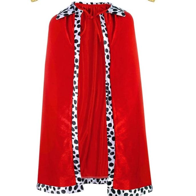 Jual kings Cape robes jubah raja kostum halloween costume | Shopee ...