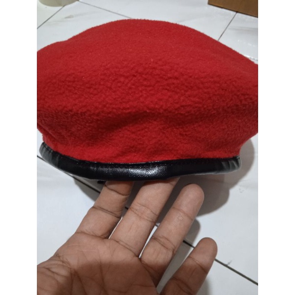 Jual baret merah kopassus pemuda pancasila | Shopee Indonesia