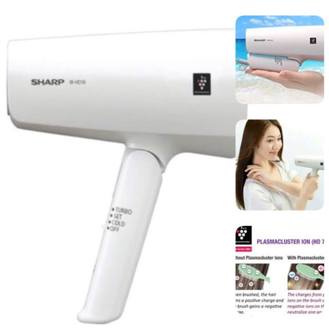 Jual Sharp Hair Dryer Plasmacluster | Shopee Indonesia