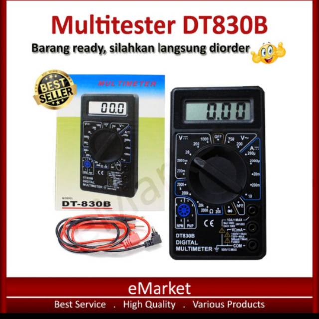 Jual Avometer multimeter multitester alat pengukur tegangan listrik ohm ...