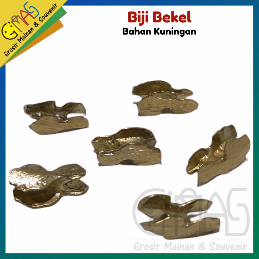 Jual Biji bekel kuningan mainan jadul mainan tradisional | Shopee Indonesia
