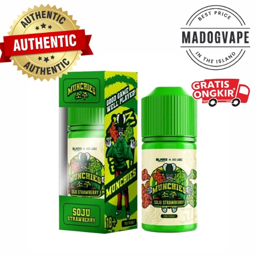 Jual Liquid Munchies Soju Strawberry Pods Friendly 30ml | Liquid ...