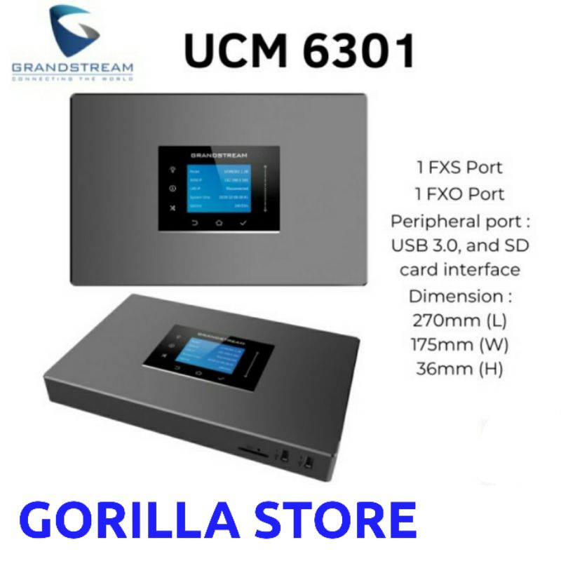Jual Grandstream UCM6301 IP PBX Series | Shopee Indonesia