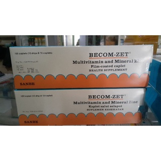Jual BECOM-ZET TAB VITAMIN & SUPLEMEN (isi 10 strip) | Shopee Indonesia