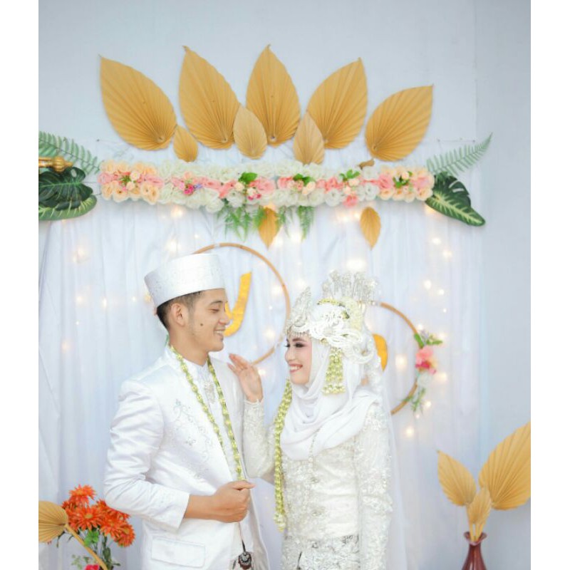 Jual PAKET BACKDROP 1 / photobooth lamaran nikahan aqiqah/ Backdrop ...