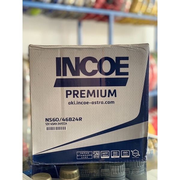 Jual AKI / ACCU BASAH INCOE PREMIUM NS60 / 46B24R | Shopee Indonesia