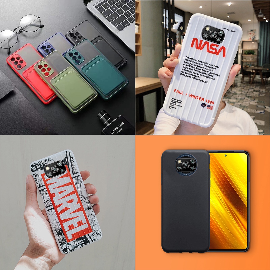 Jual Case POCO X3 NFC PRO Casing Karakter Marvel Motif Nasa Anti Crack ...