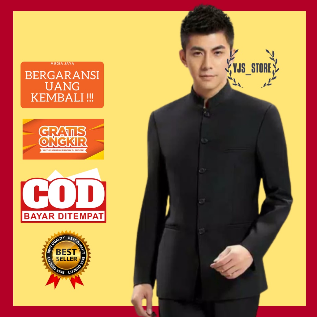 Jual JAS MANDARIN PRIA JASCO JAS PENGANTIN | Shopee Indonesia