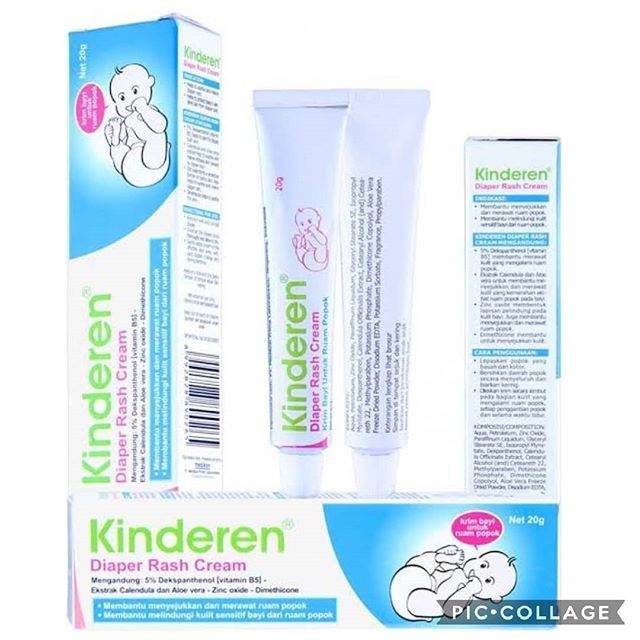 Jual Kinderen Diaper Rash Cream 20 Gr | Shopee Indonesia