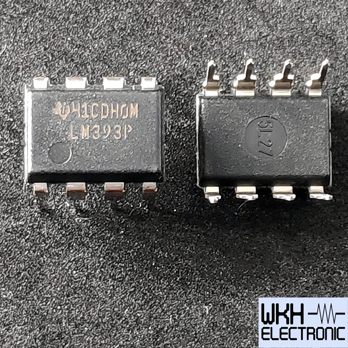 Jual ORIGINAL LM393 393 LM393N LM393P DUAL DIFFERENTIAL COMPARATORS DIP8 IC | Shopee Indonesia