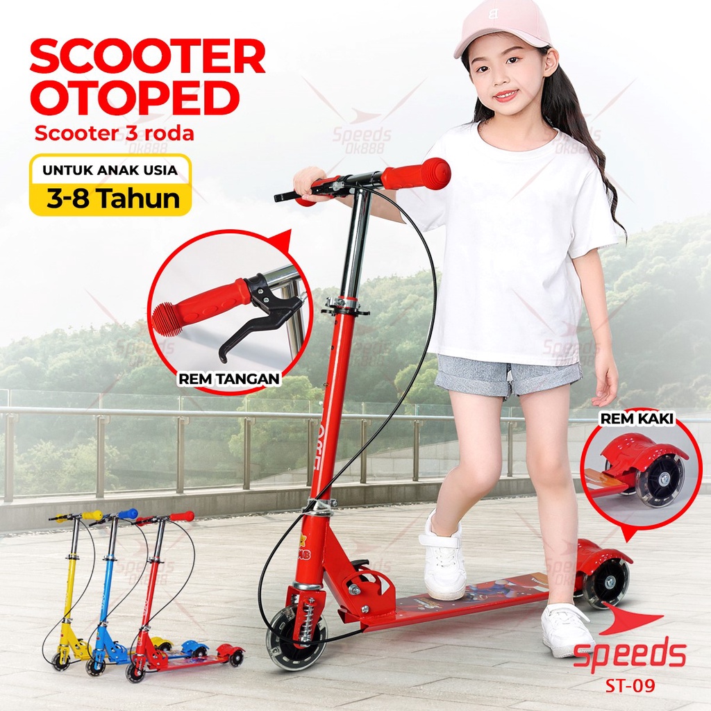 Jual Scooter Otoped Lipat Roda 3 Original PMB Hiburan Mainan Anak ...