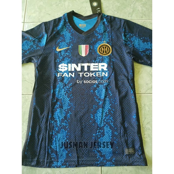 Jual JERSEY INTER HOME NEW 21/22 // INTERMILAN | Shopee Indonesia