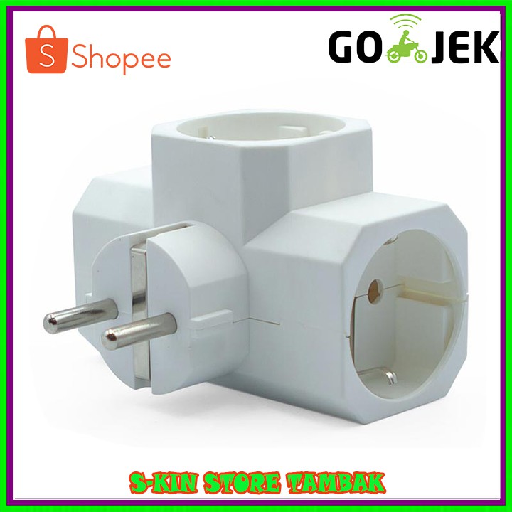 Jual Colokan T Multi Broco Colokan Cabang 3 T Arde Broco Original ...