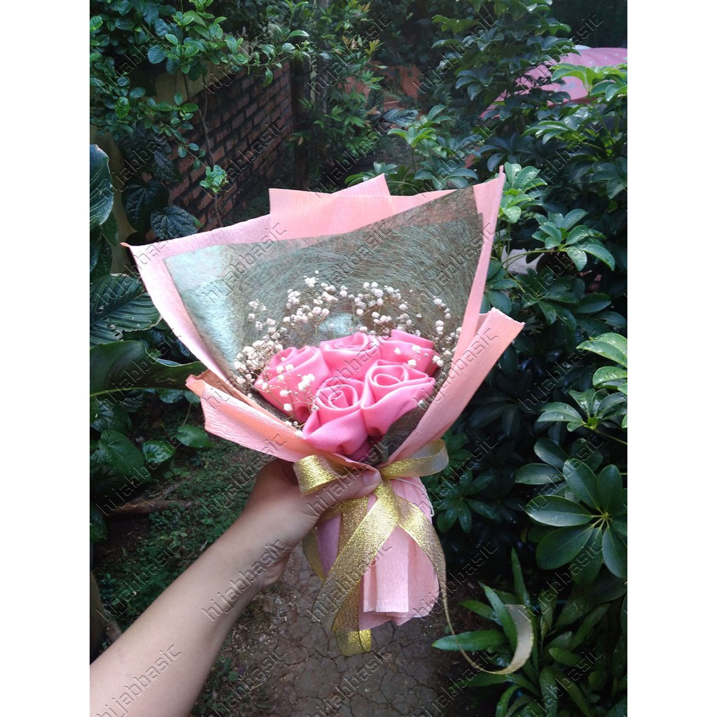 Jual HIJABBASIC Buket Hijab Bouquet Hijab - Wisuda Wedding Lamaran ...