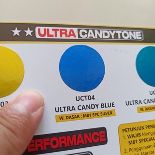 Jual SAPPORO ULTIMATE ** UCT04 ULTRA CANDY TONE BLUE Biru Cat Semprot ...