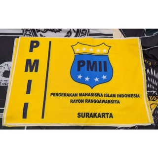 Jual BENDERA PRINTING PMII / BISA PESAN DESAIN BEBAS Indonesia|Shopee ...