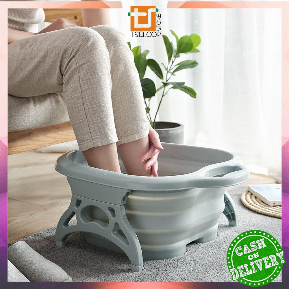 Jual OFM-C151 Baskom Lipat Rendam Pijat Kaki Refleksi Foldable Footbath ...