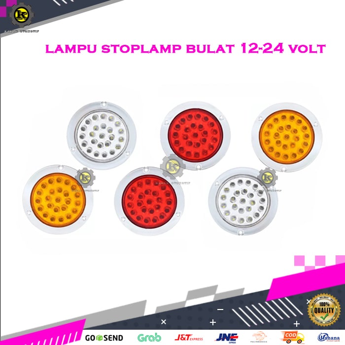 Jual Lampu Led Bulat Variasi Stop Lamp Stoplamp Rem Sein Belakang ...