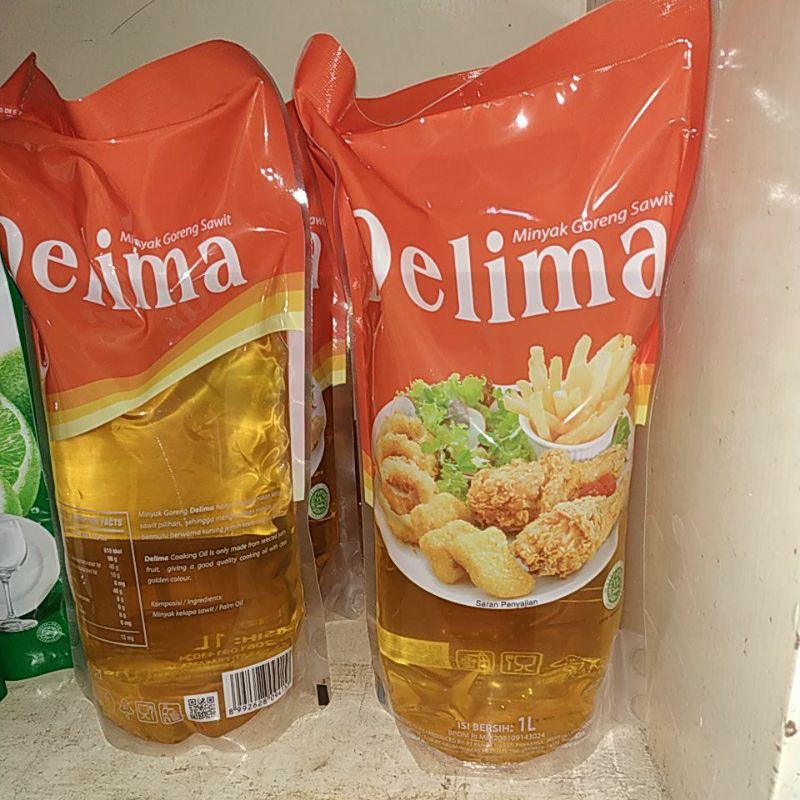 Jual minyak goreng 1 liter Delima dari indofood | Shopee Indonesia