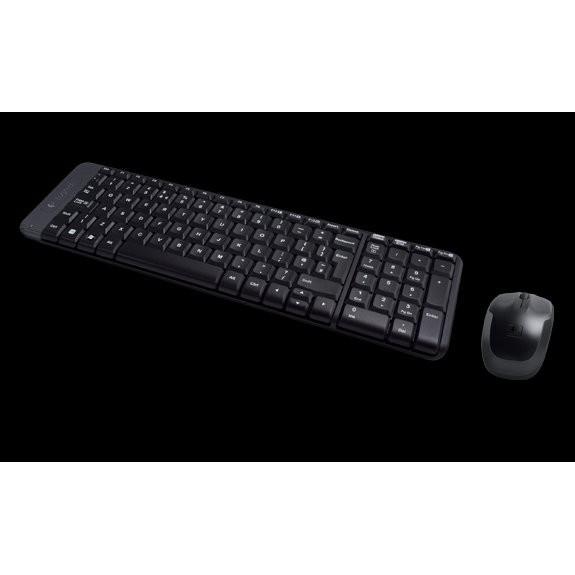Keyboard Logitech Wireless Desktop Mk220 Shopee Indonesia