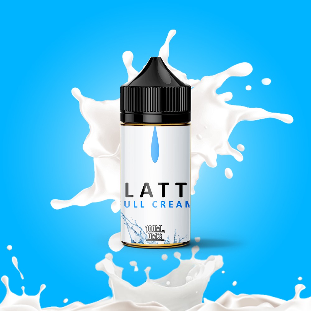Jual Latt Full Cream 100ML Siap COD Liquide Likwit Likuid Likuit ...