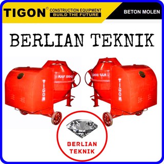 Jual Beton Molen Concrete Mixer Semen TIGON 1000 Liter Indonesia|Shopee Indonesia