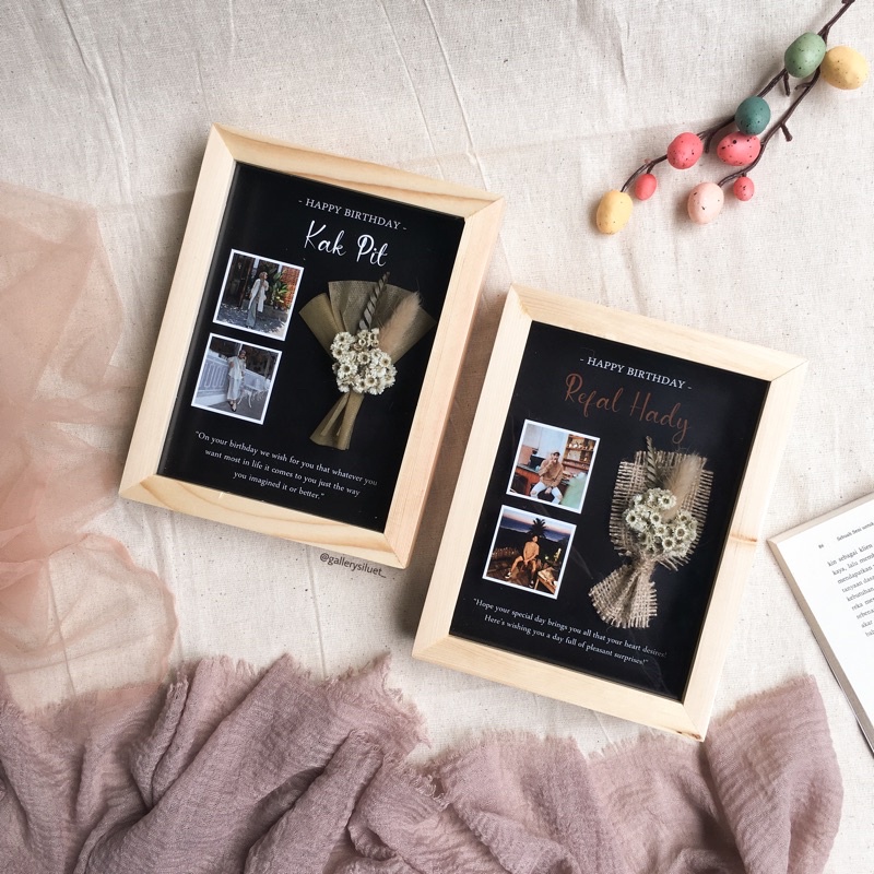 Jual [ Sekar ] • Flowers Frame | Bingkai 3D Custom | Bingkai Kayu Unik ...