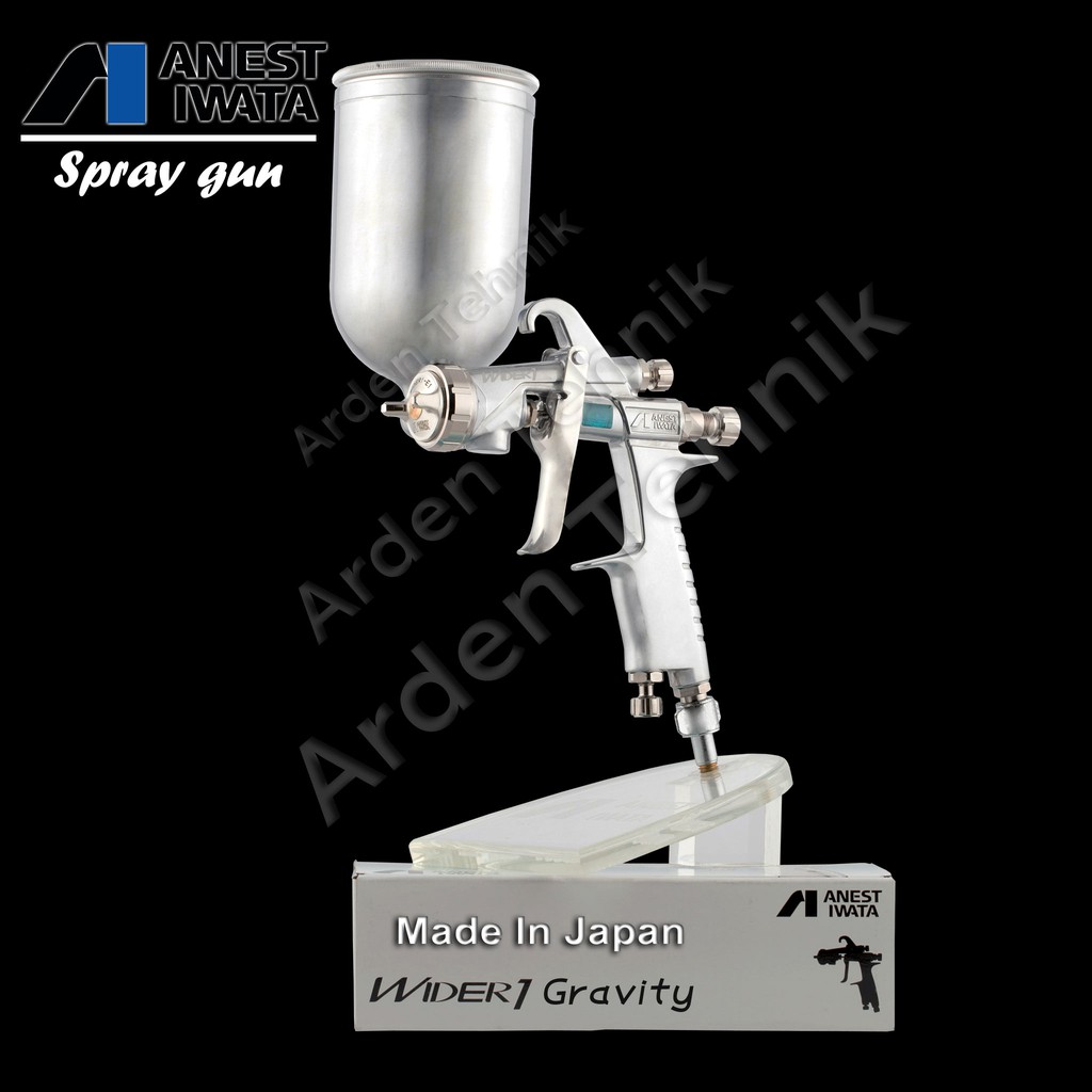 Jual Spray Gun Anest Iwata - Wider1- Gravity (Gun+Cup) | Shopee Indonesia