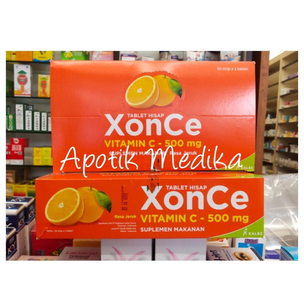 Jual Xonce 500mg ( Tablet HIsap ) | Shopee Indonesia