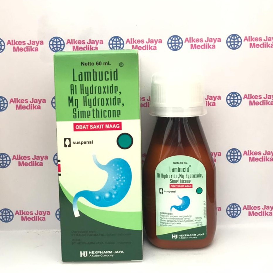 Jual Lambucid Sirup 60 ml - Obat Maag | Shopee Indonesia